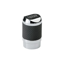 GEAR KNOB *BELLEZZA* ALU-LEATHER BLACK, LIFT REVERSE | Your Car Parts